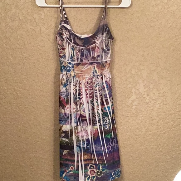 Body Central | Dresses | L36body Central Multi Colored Tropical ...